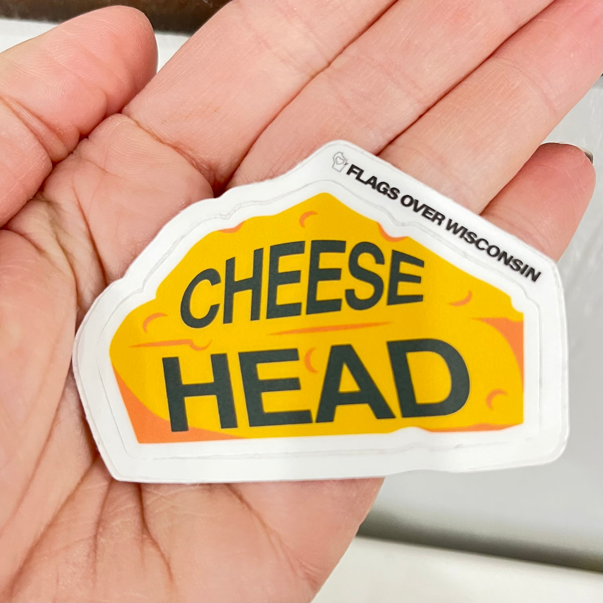 Sticker- Cheese Head – DENN