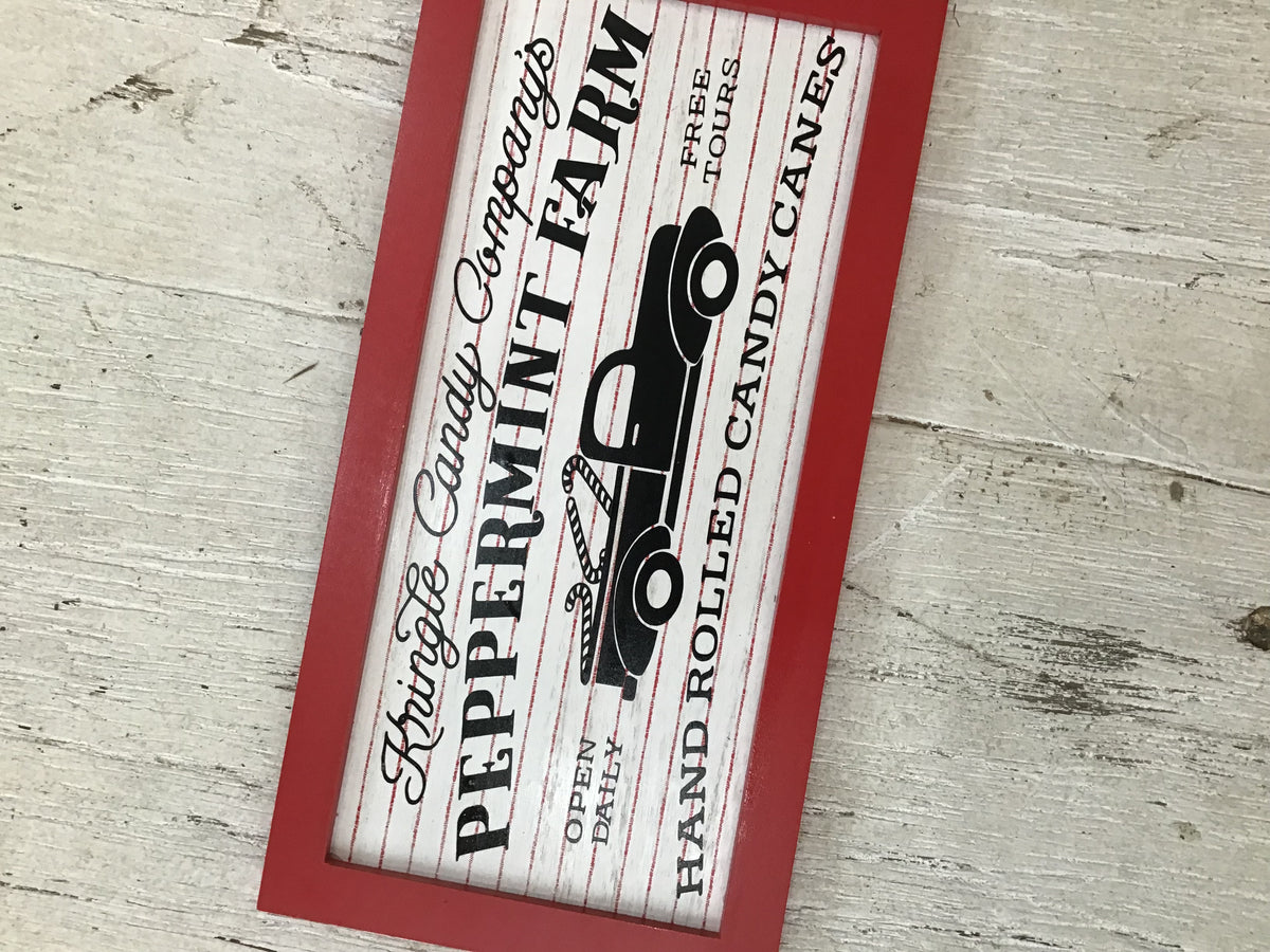 Peppermint Farm Sign – DENN