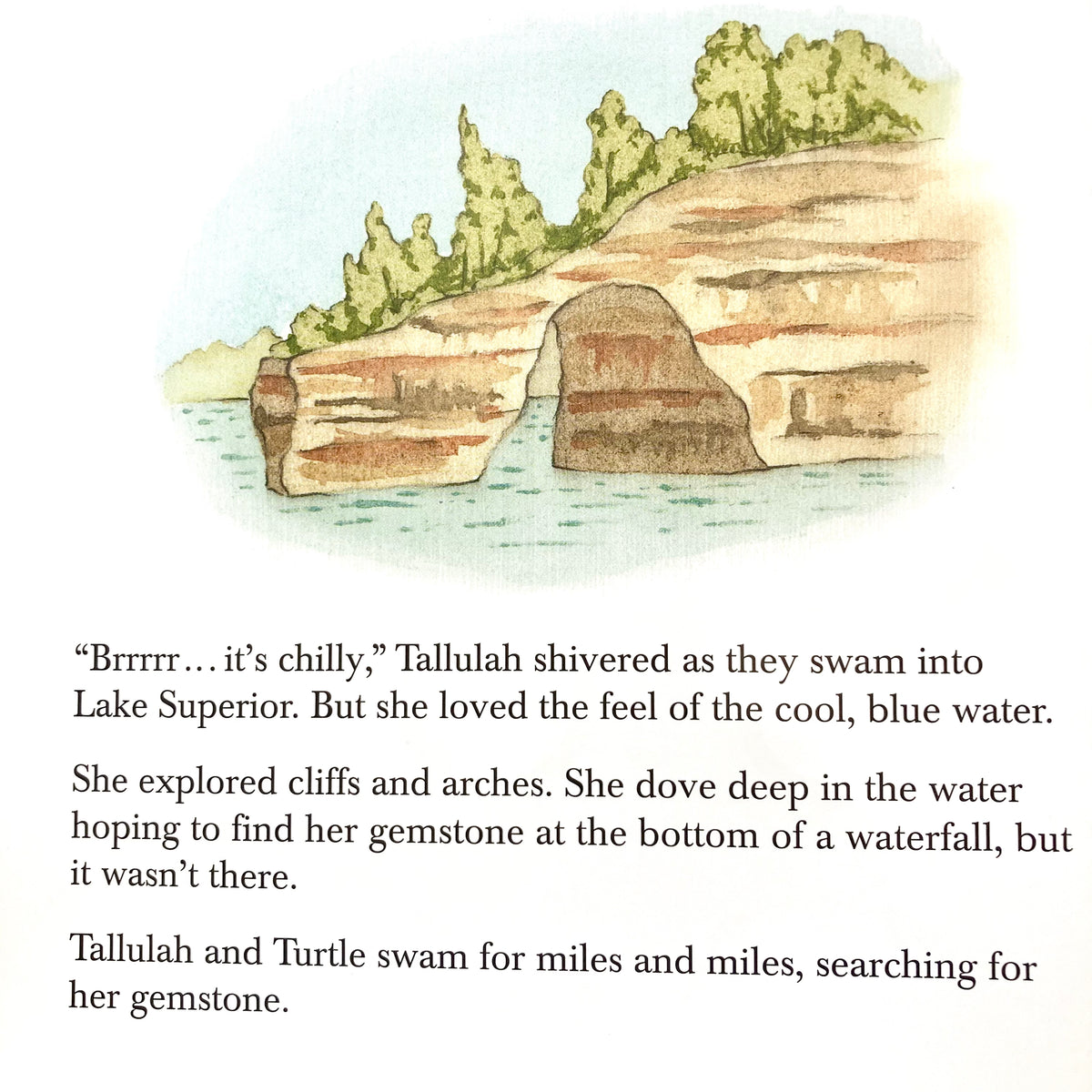 Book- Tallulah, Mermaid of the Great Lakes – DENN